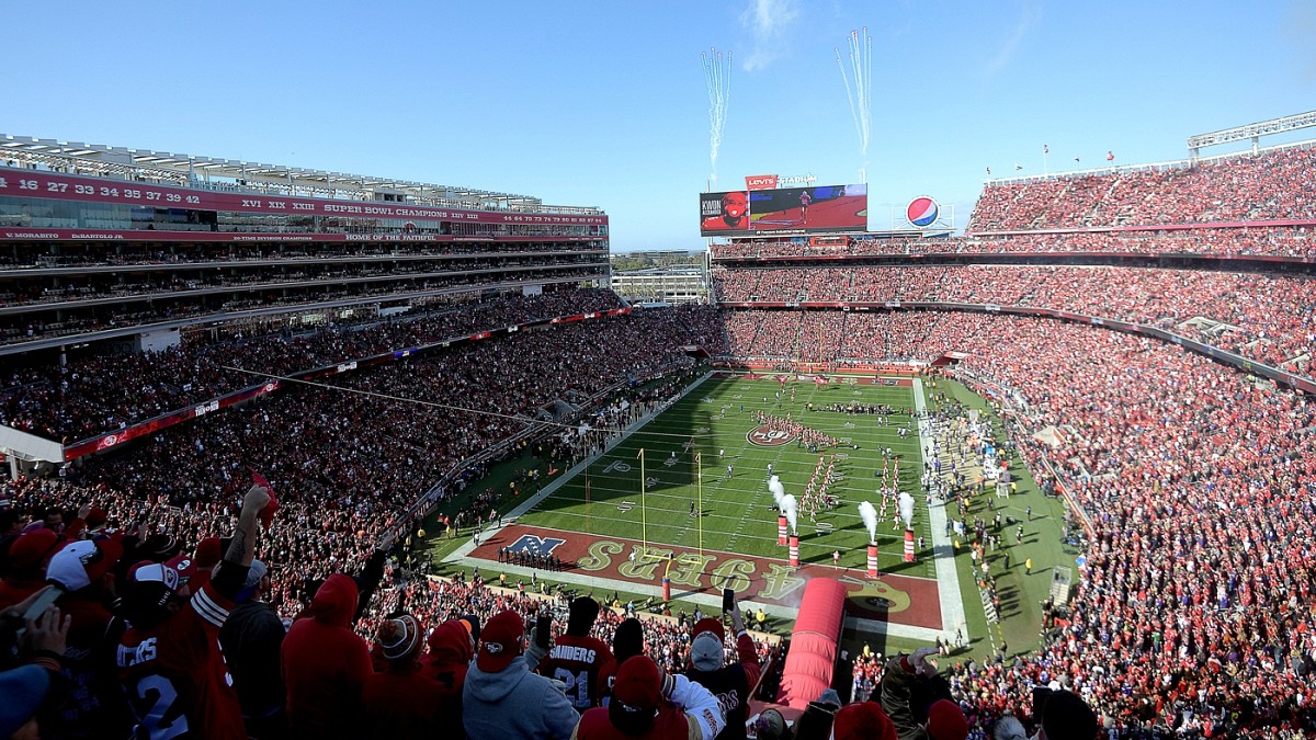 360-degree image of Levi's Stadium captured during 49ers-Vikings ...