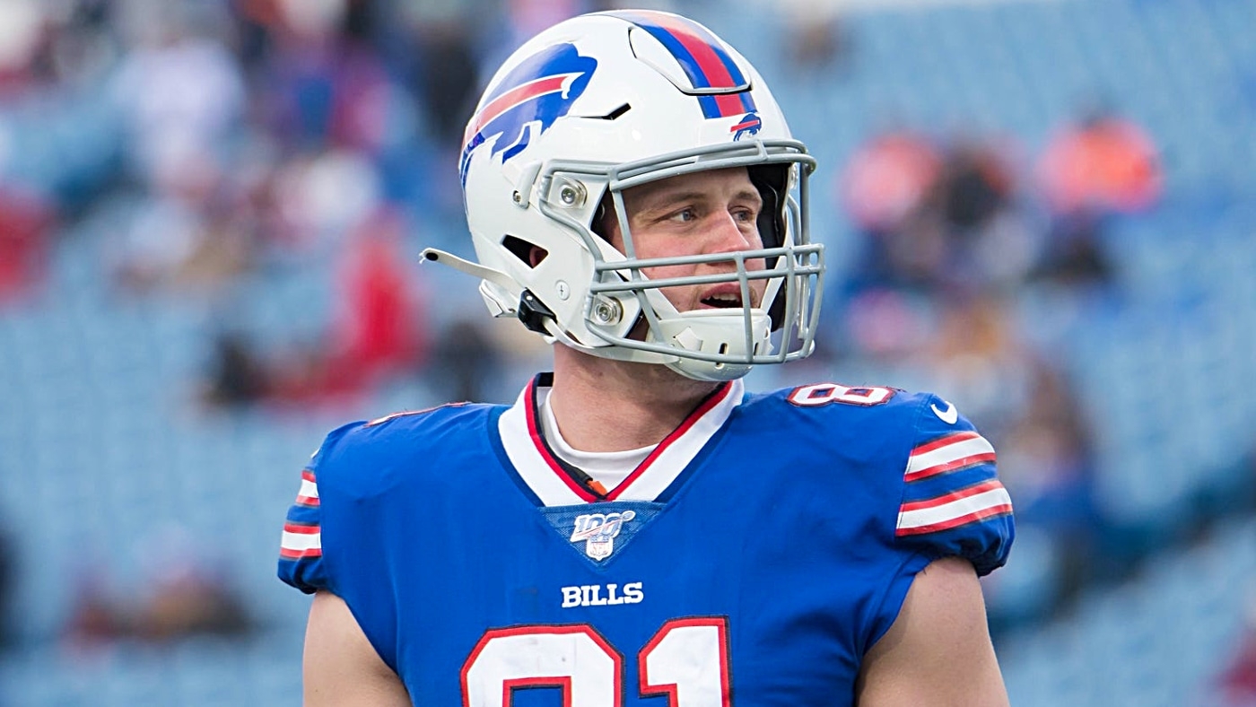 49ers sign TE Tyler Kroft to a one-year deal, waive DL Chris Slayton ...