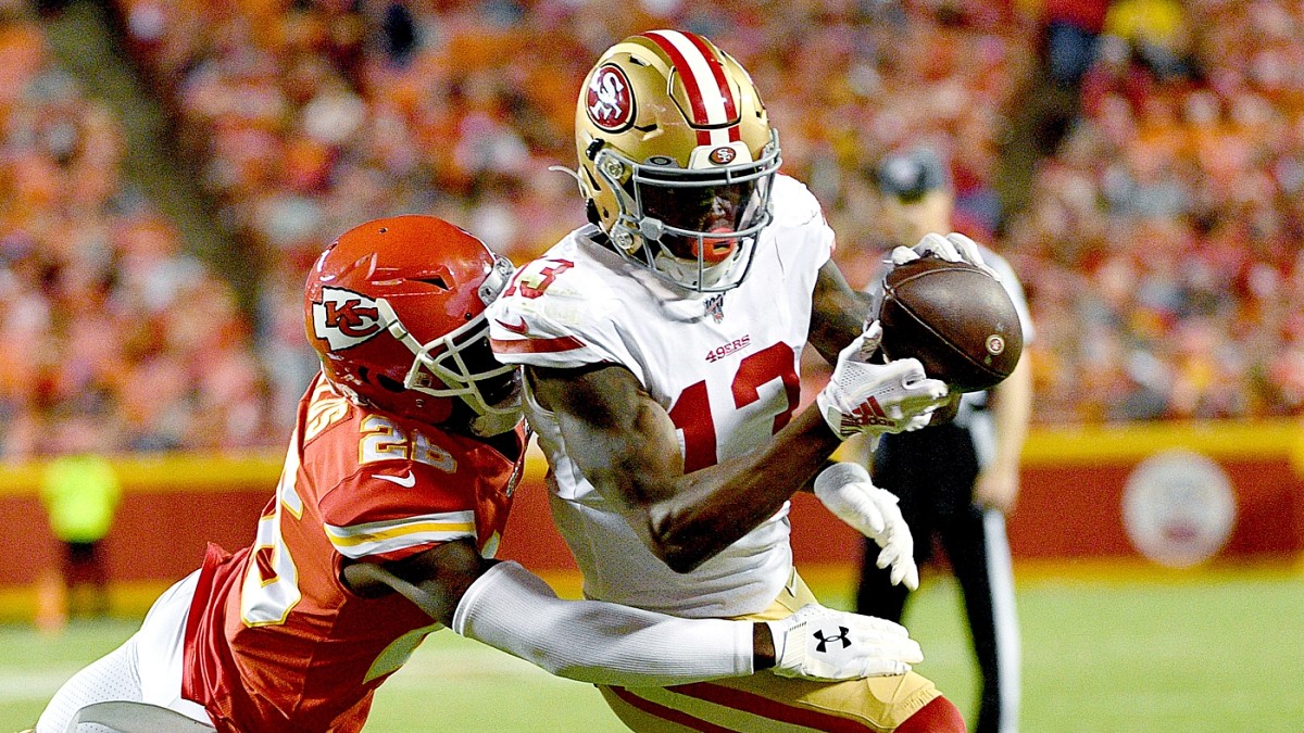 Richie James, Jordan Matthews earn 49ers' top PFF grades in win over ...