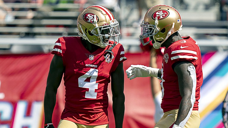 Why wearing a 49ers throwback uniform was special for Emmanuel Sanders ...