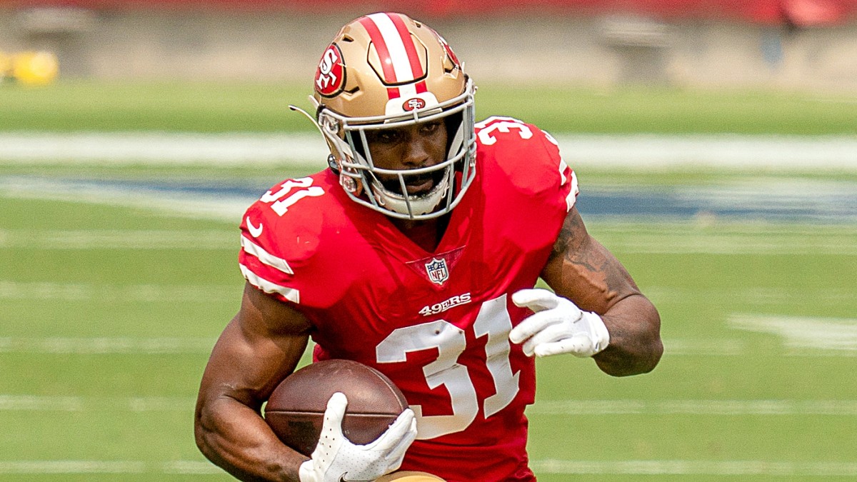 49ers RB Raheem Mostert delivers a stiff-arm to remember, even if it ...