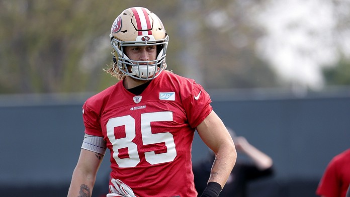 George Kittle explains how 49ers rookie tight end Charlie Woerner won ...