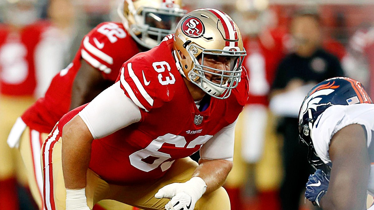 Falcons signing former 49ers guard Brandon Fusco to a 3-year deal ...