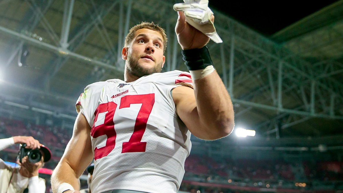 49ers' Nick Bosa is PFF's highest-graded rookie defender since 2014 ...